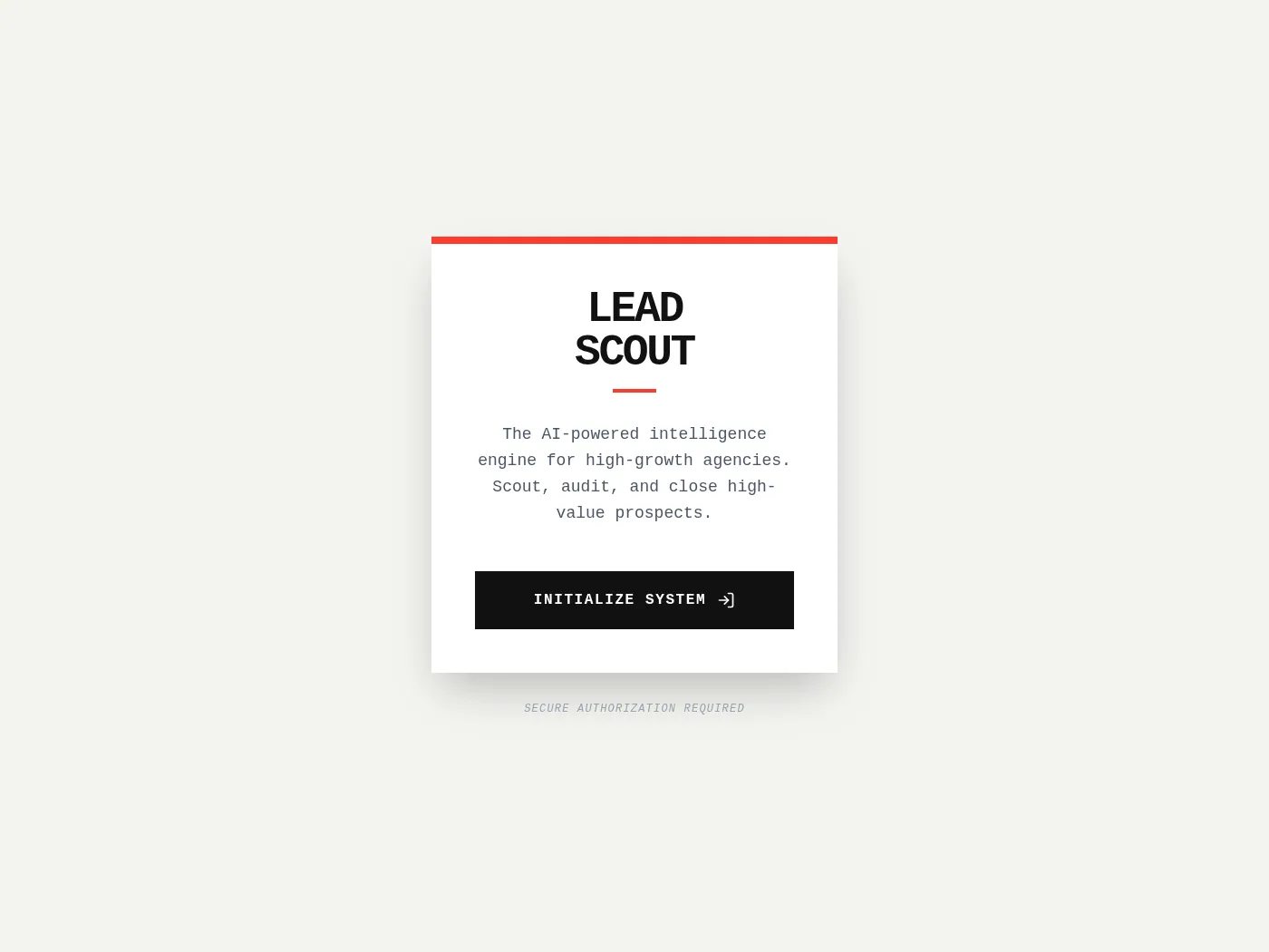 LeadScout CRM