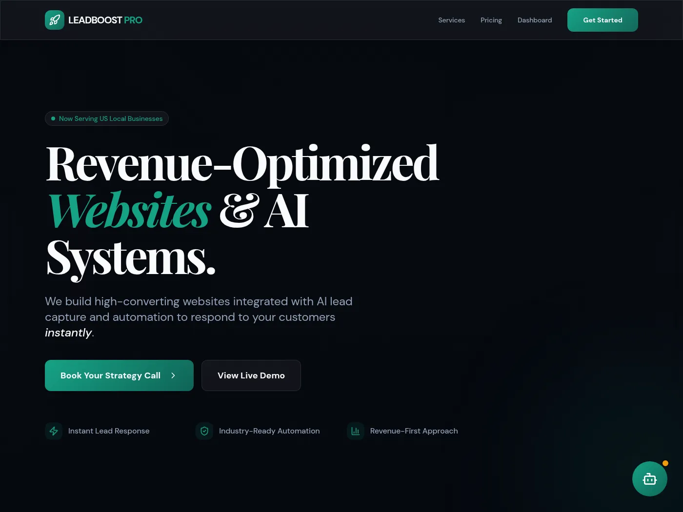 LeadBoost Pro Sites