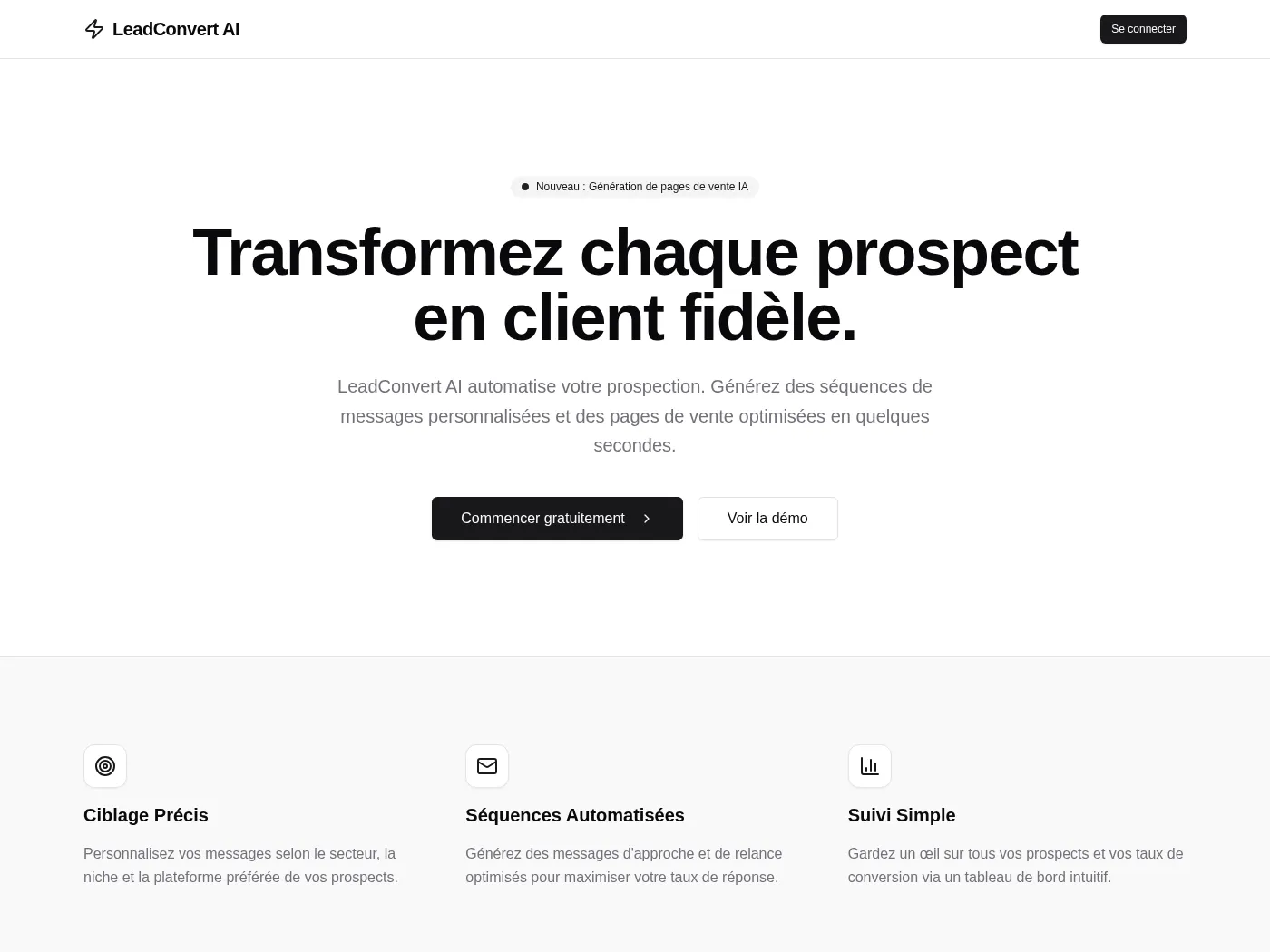 LeadConvert AI