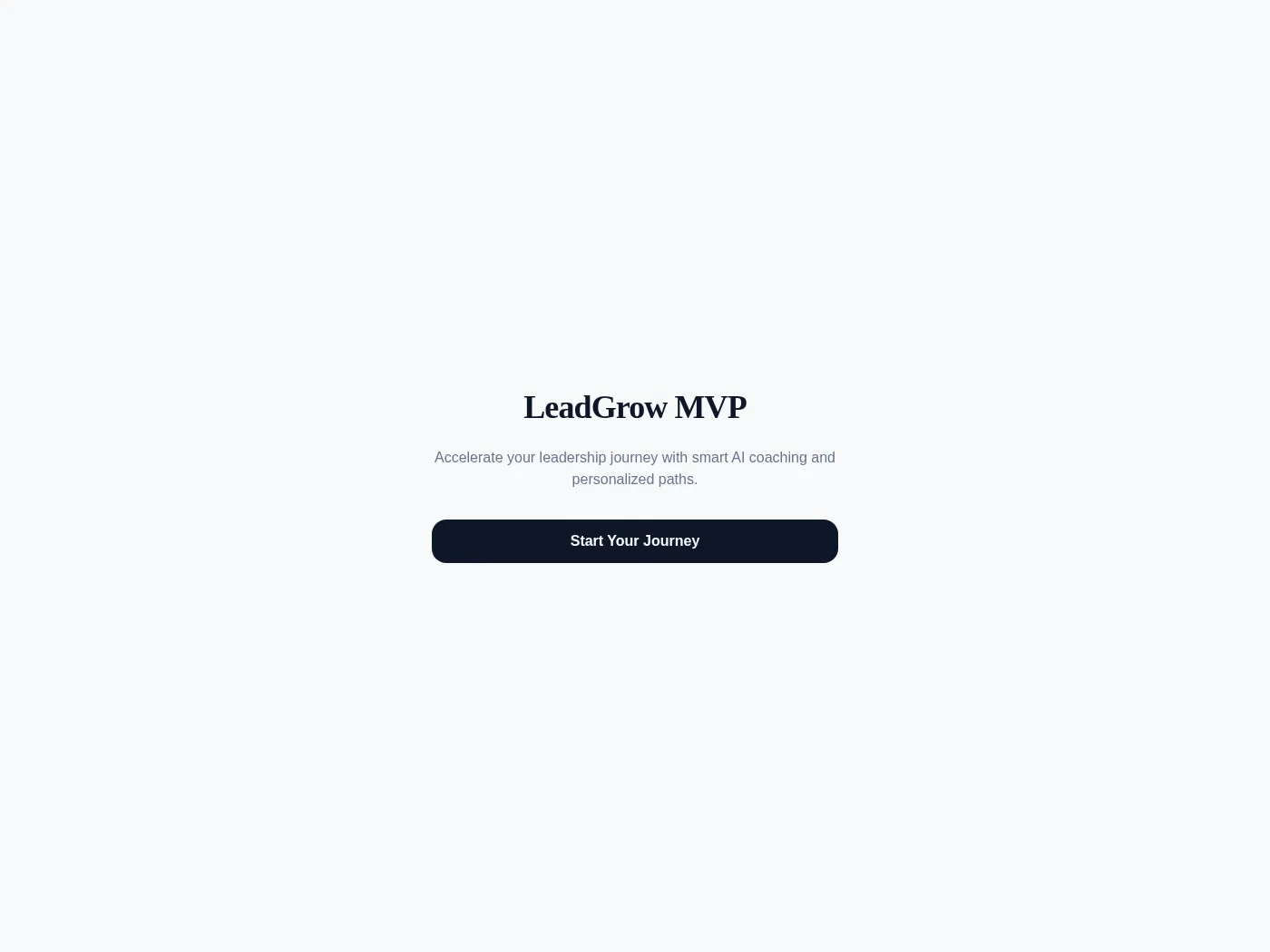 LeadGrow MVP