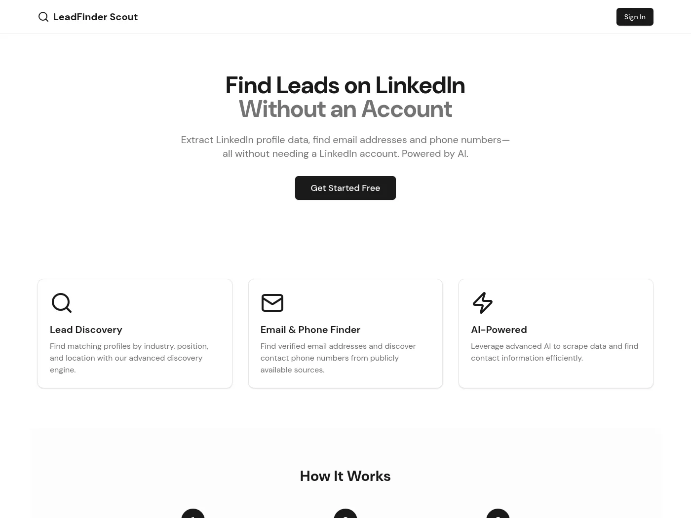 LeadFinder Scout