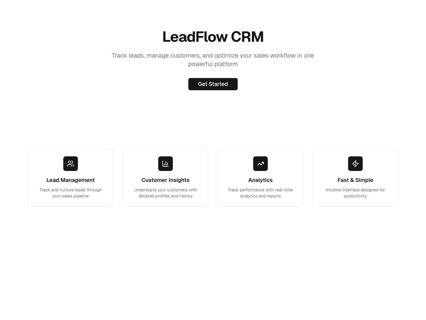 LeadFlow CRM