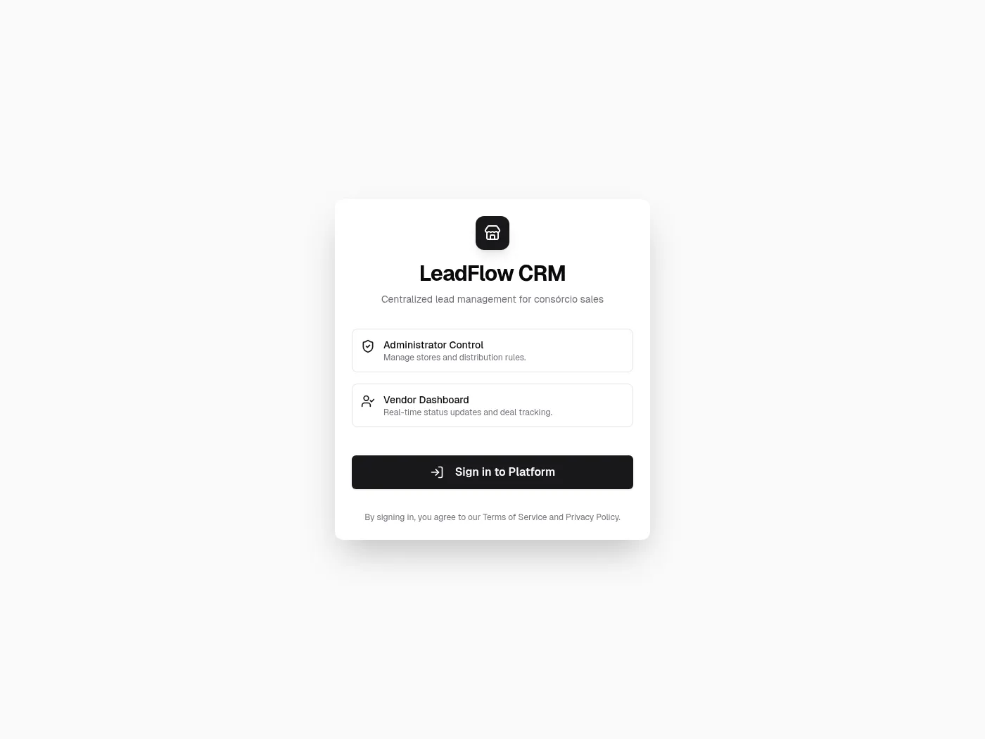 LeadFlow CRM Suite