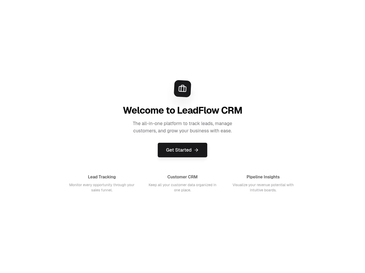 LeadFlow CRM
