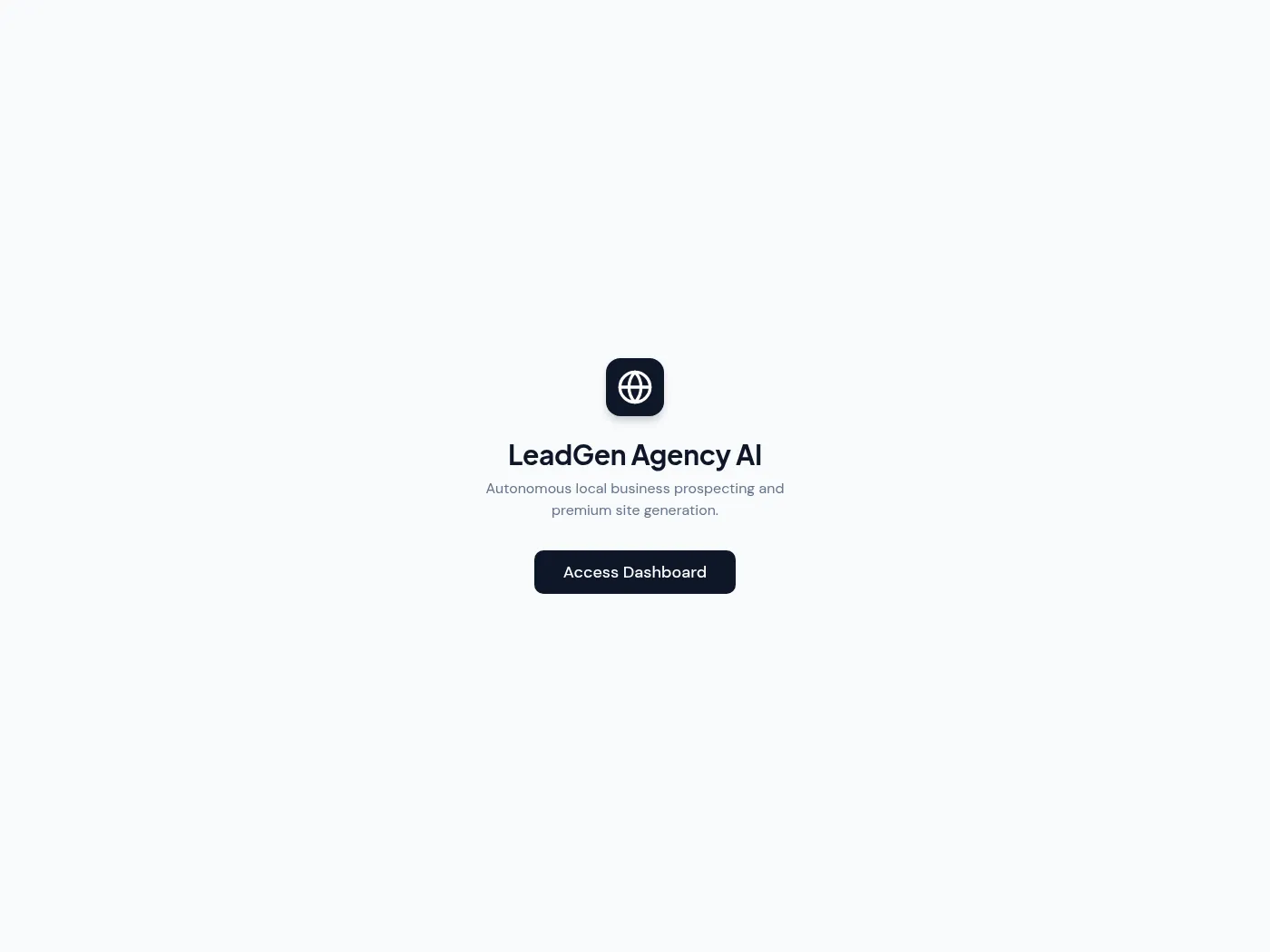 LeadGen Web Agency AI