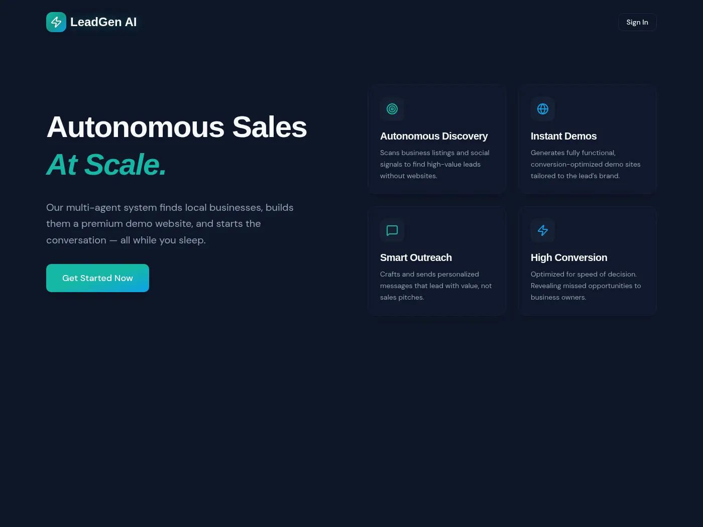 LeadGen AI Agent System