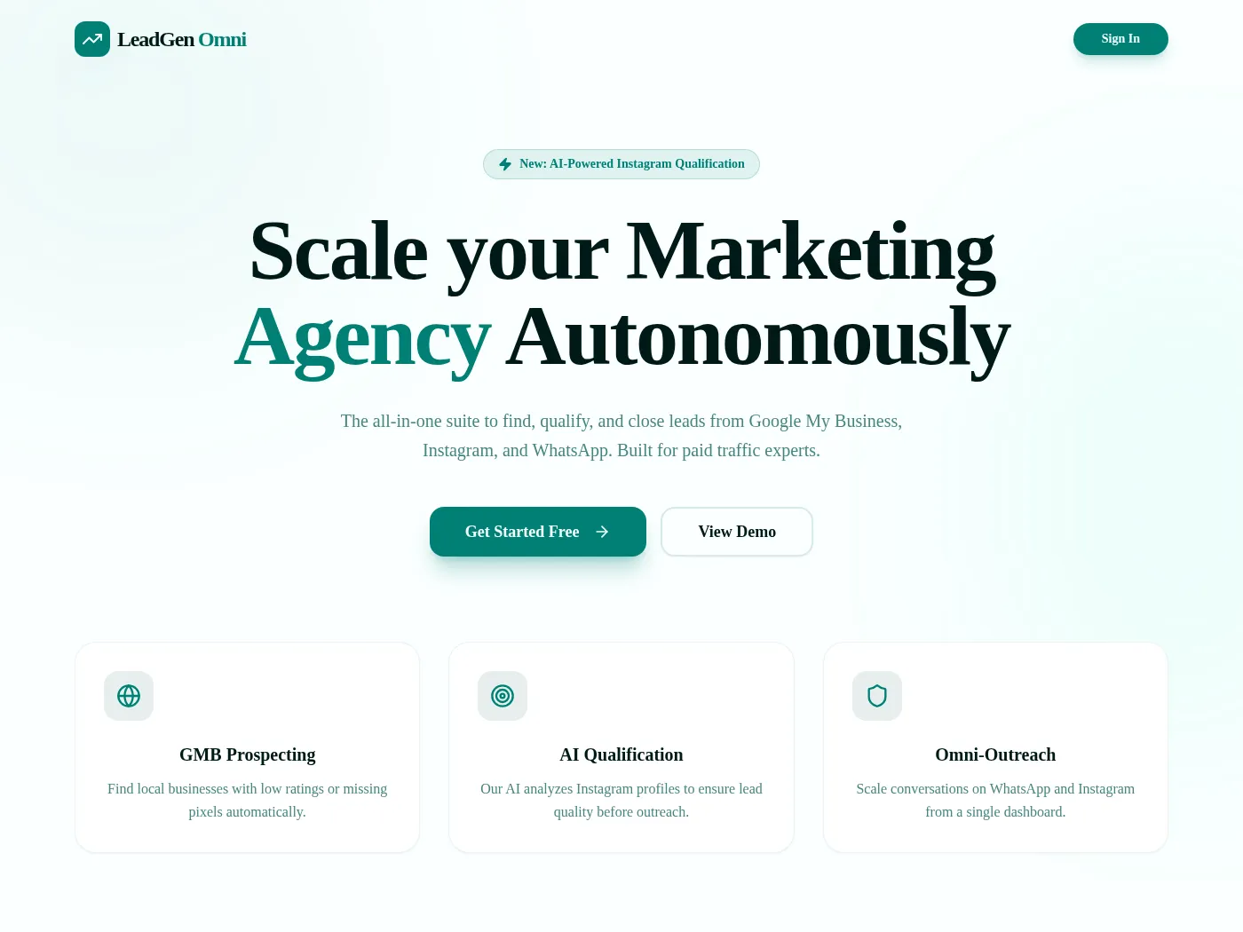 LeadGen Omni Suite