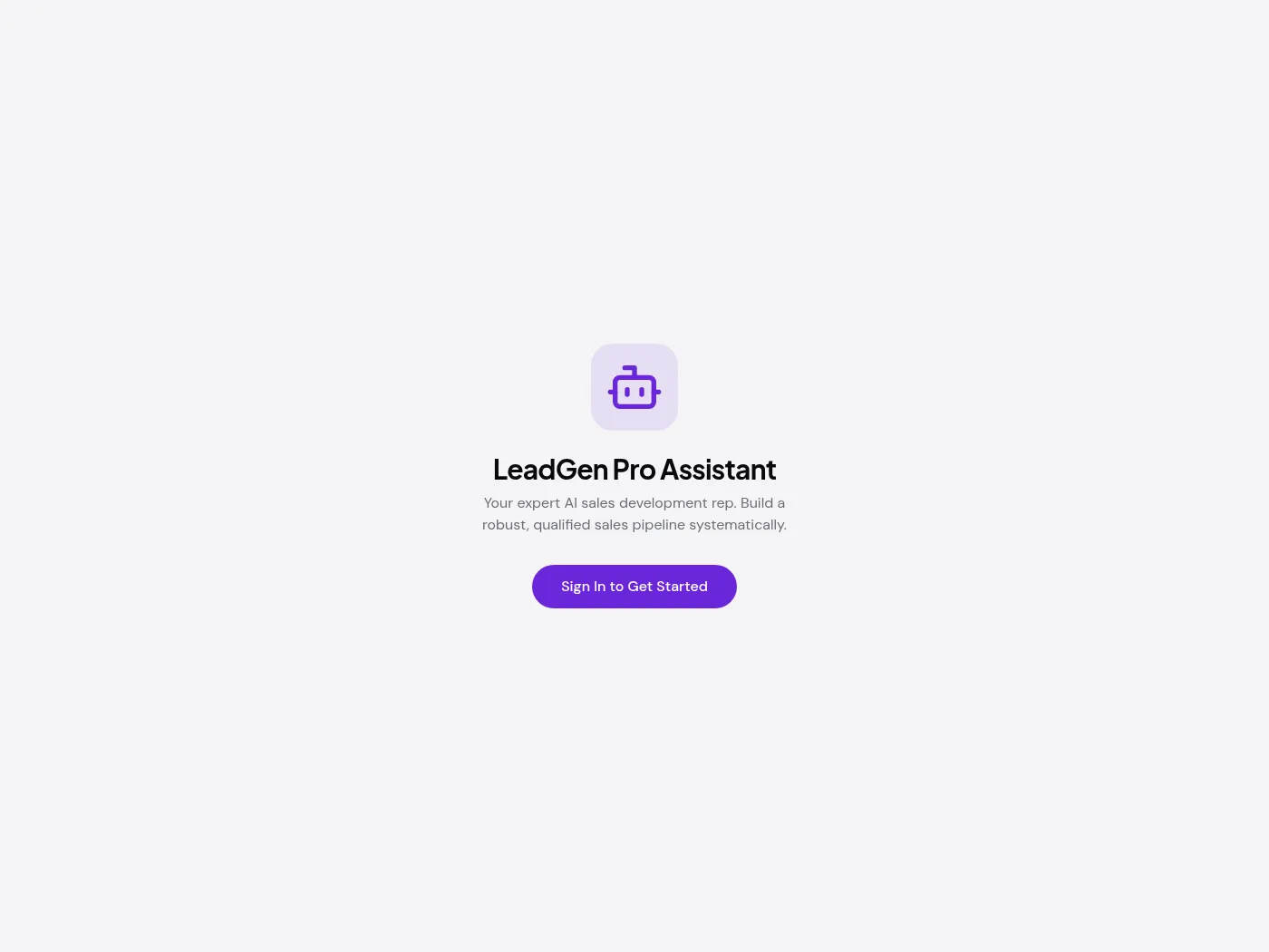 LeadGen Pro Assistant