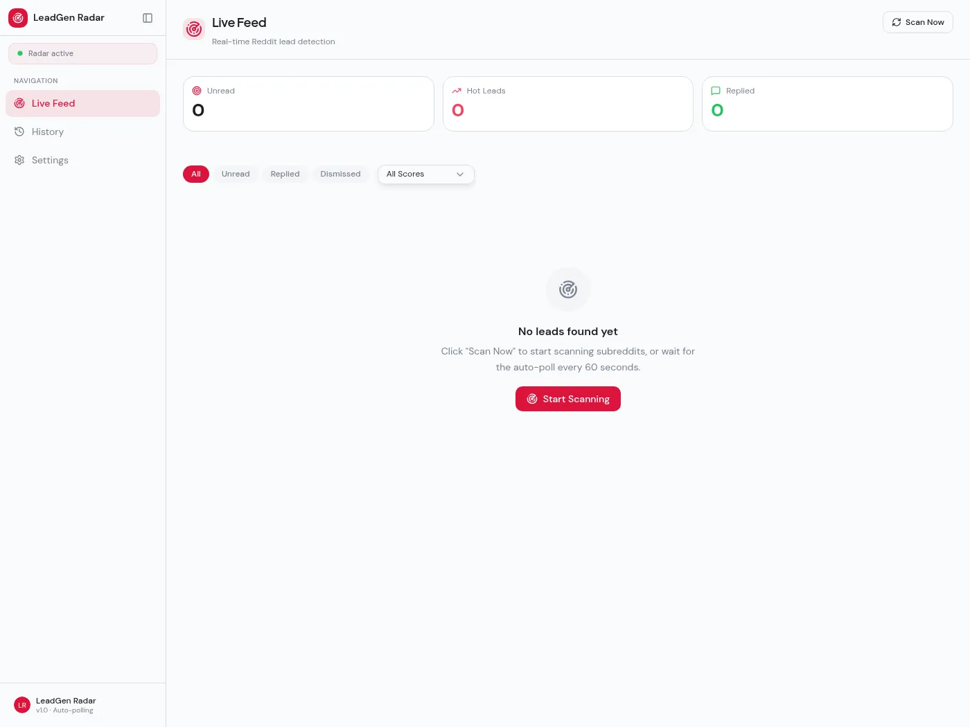 LeadGen Radar
