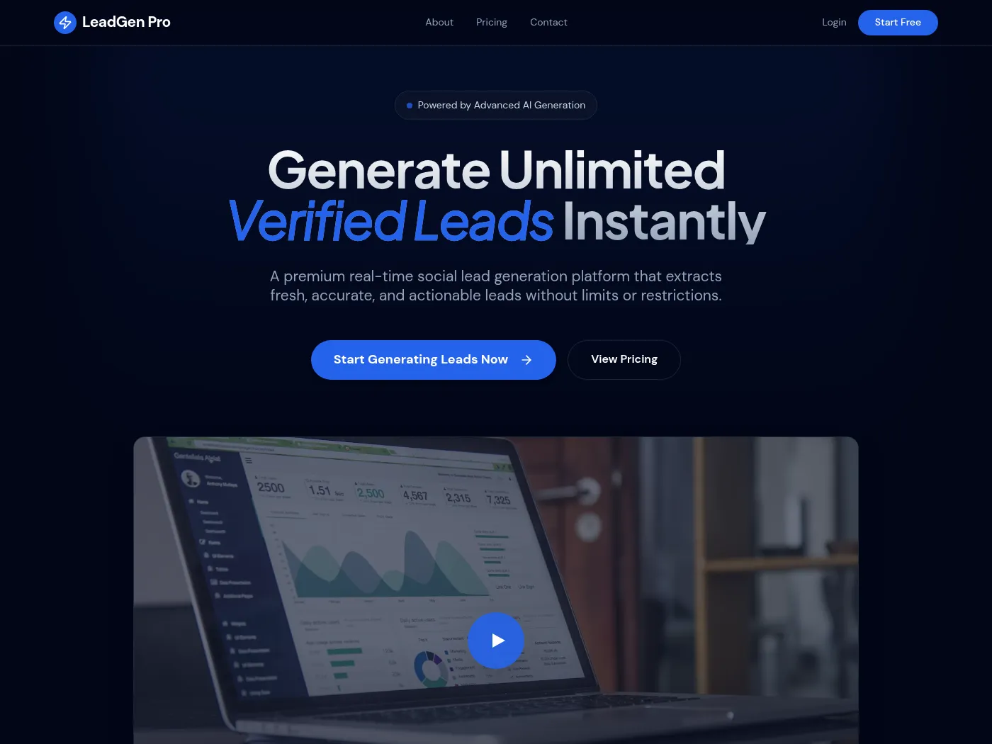 LeadGen Pro Platform