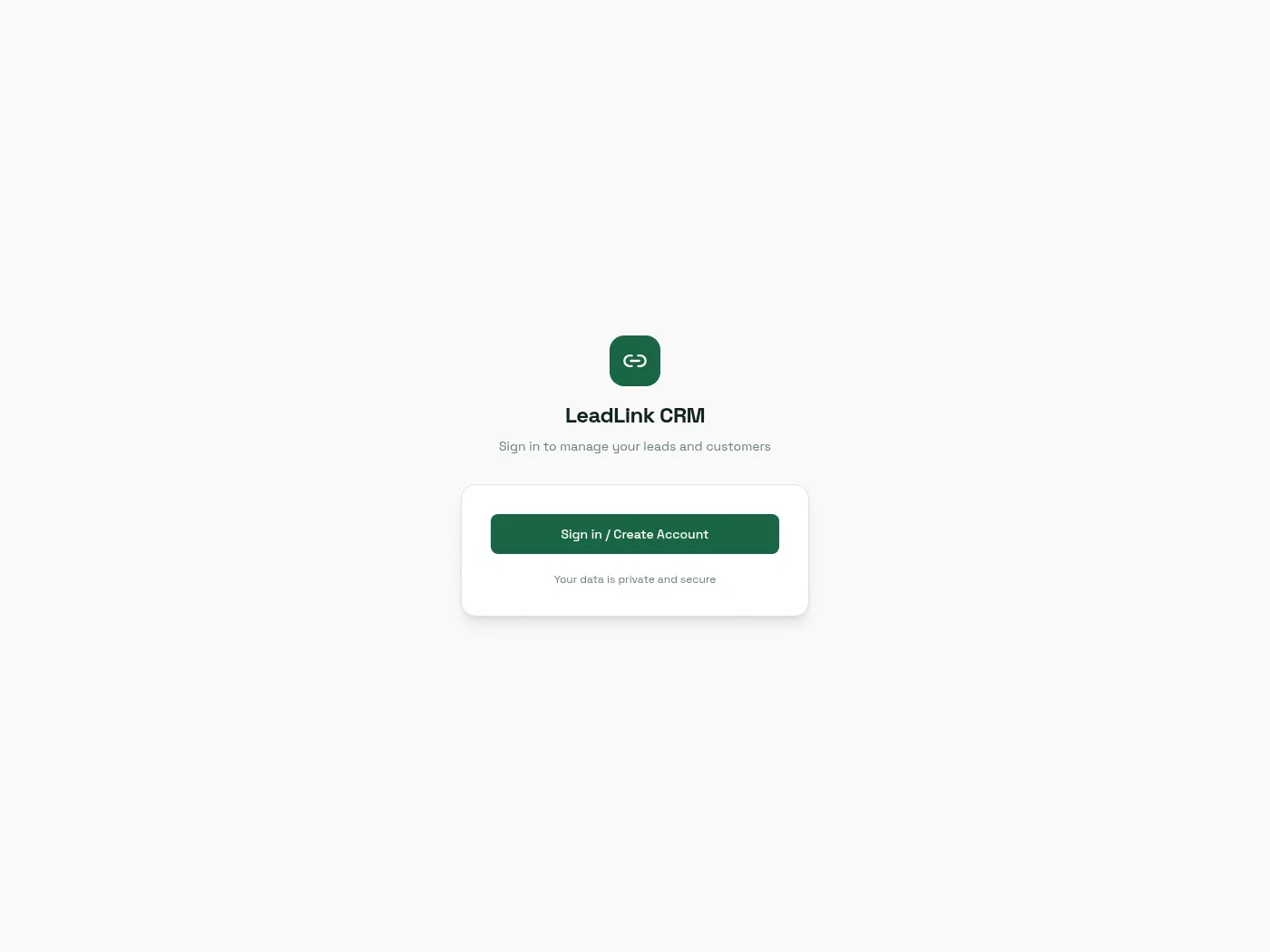 LeadLink CRM