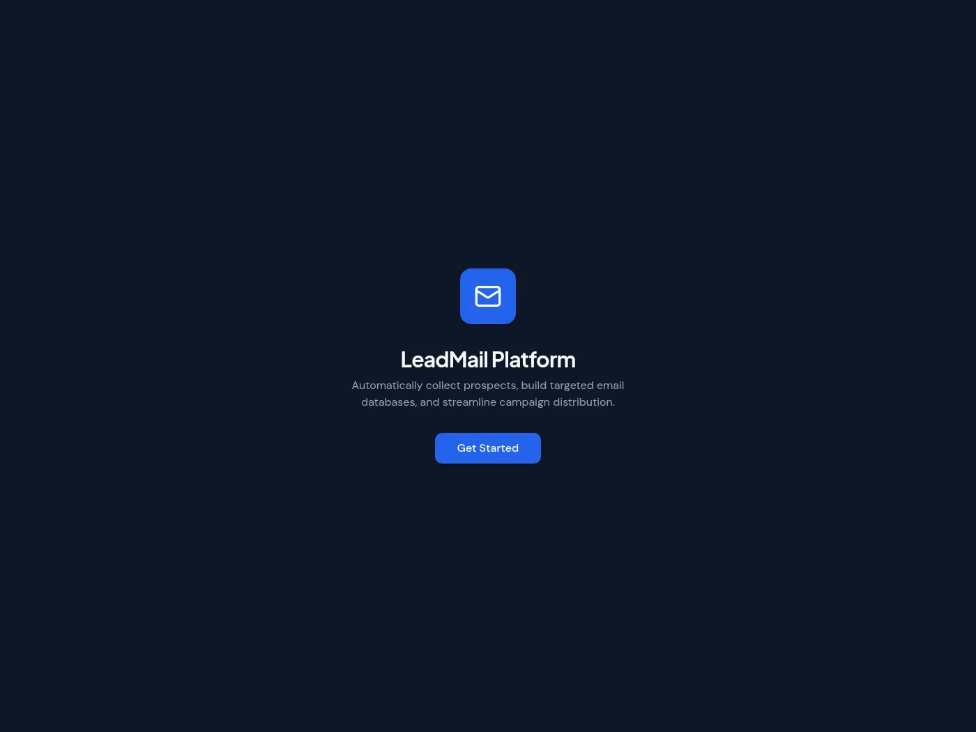 LeadMail Platform