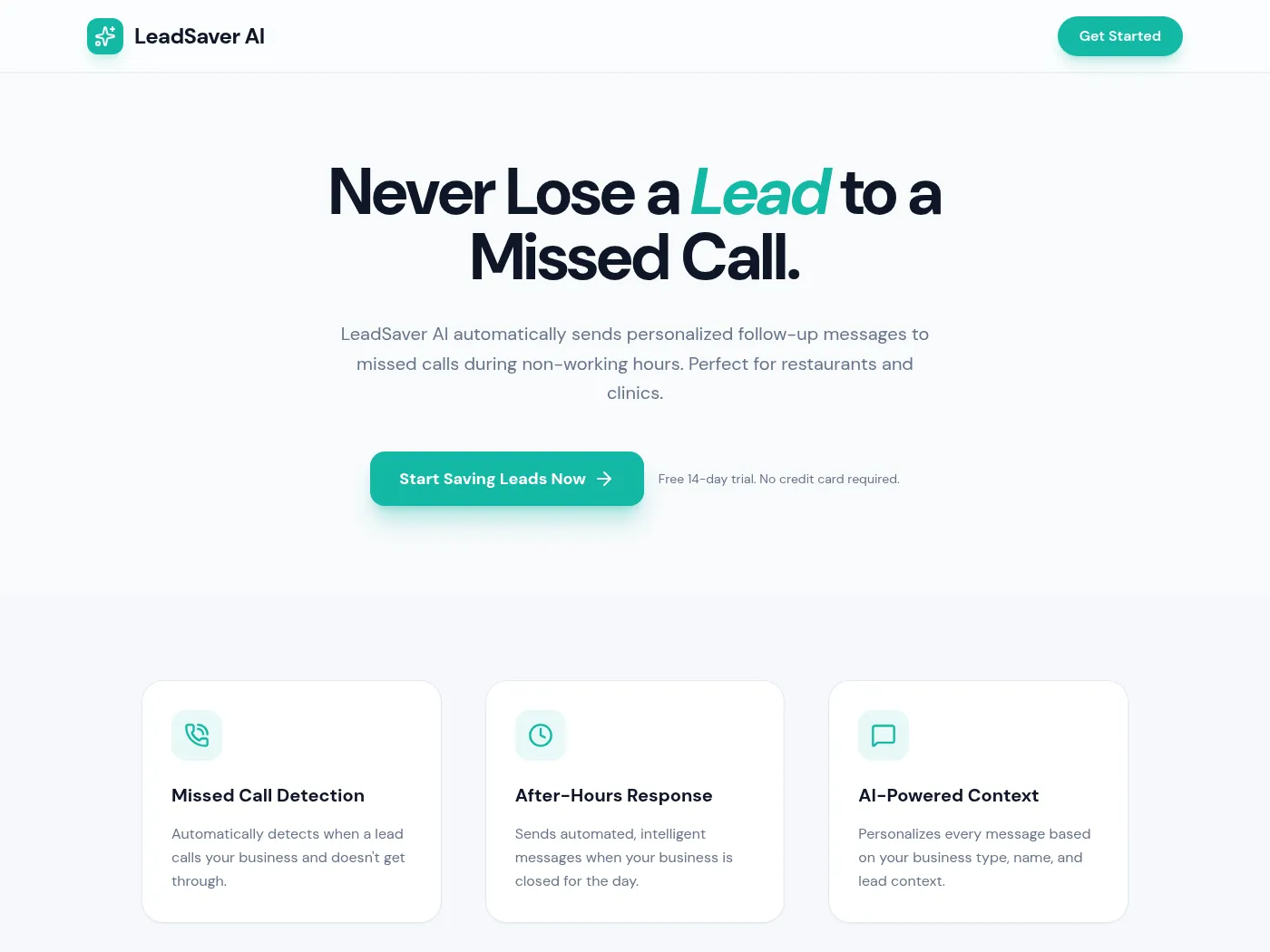 LeadSaver AI Agent