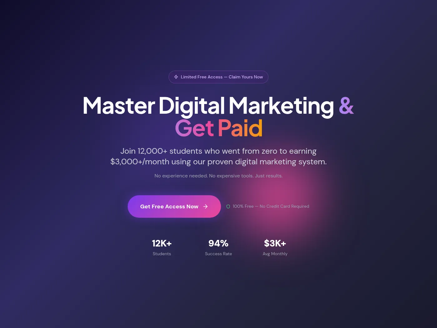LeadsBooster Landing Suite