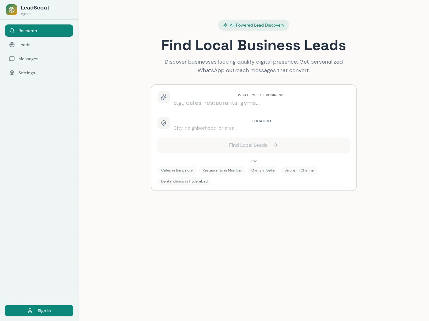 LeadScout Agent
