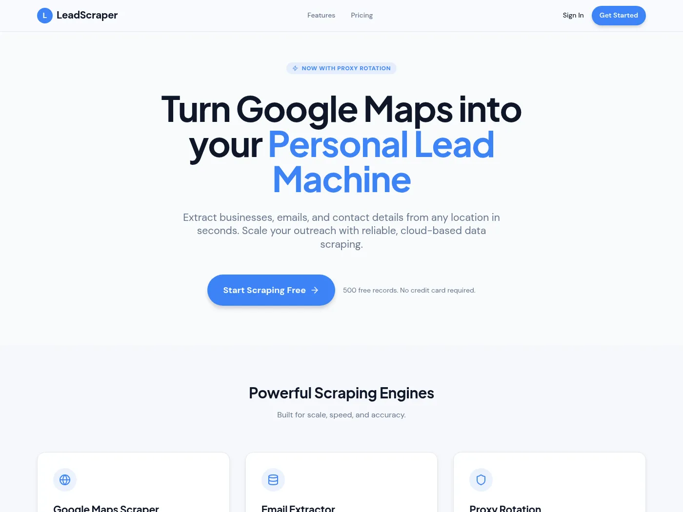 LeadScraper Cloud