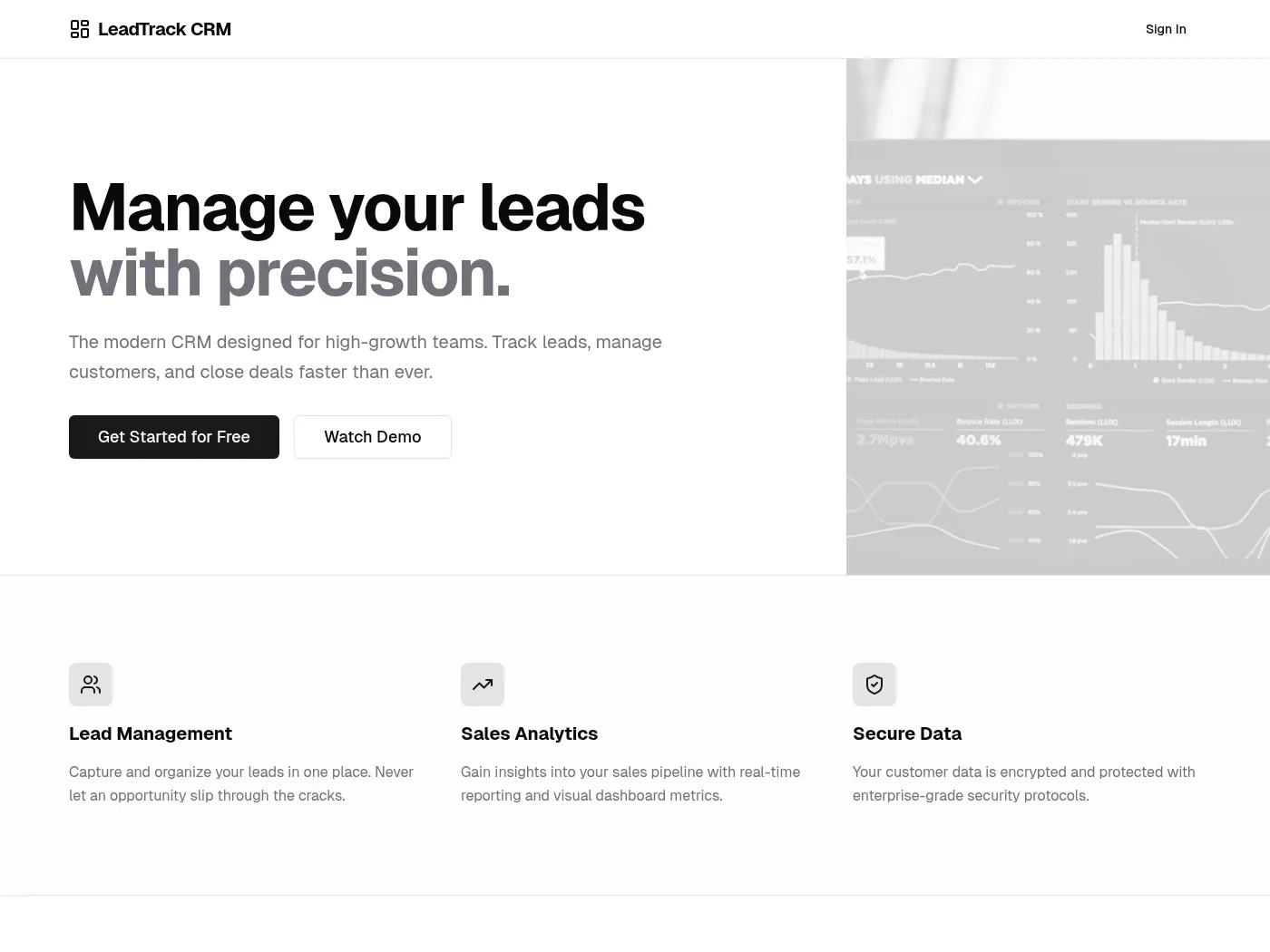 LeadTrack CRM
