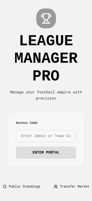 League Manager Pro