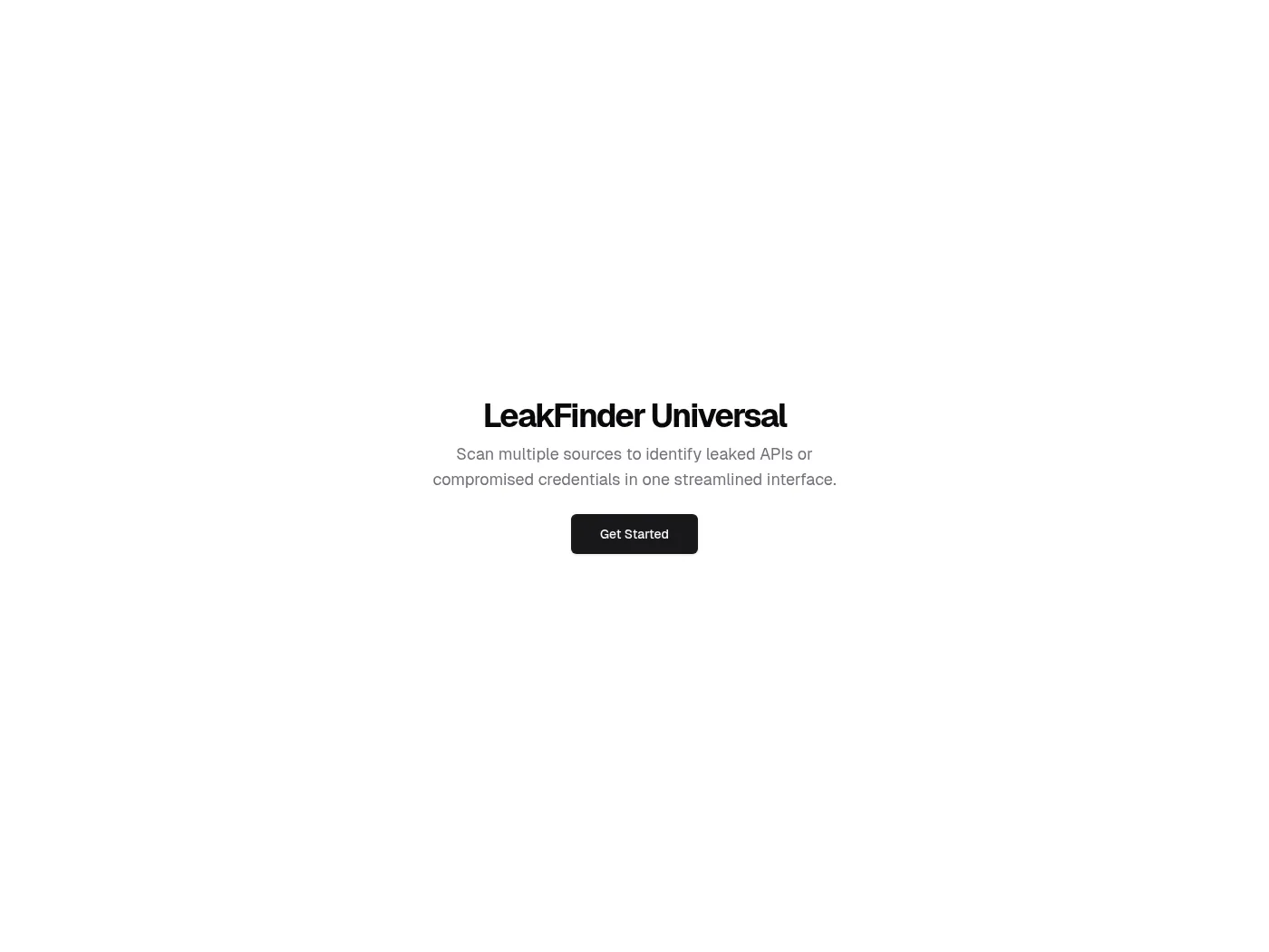 LeakFinder Universal