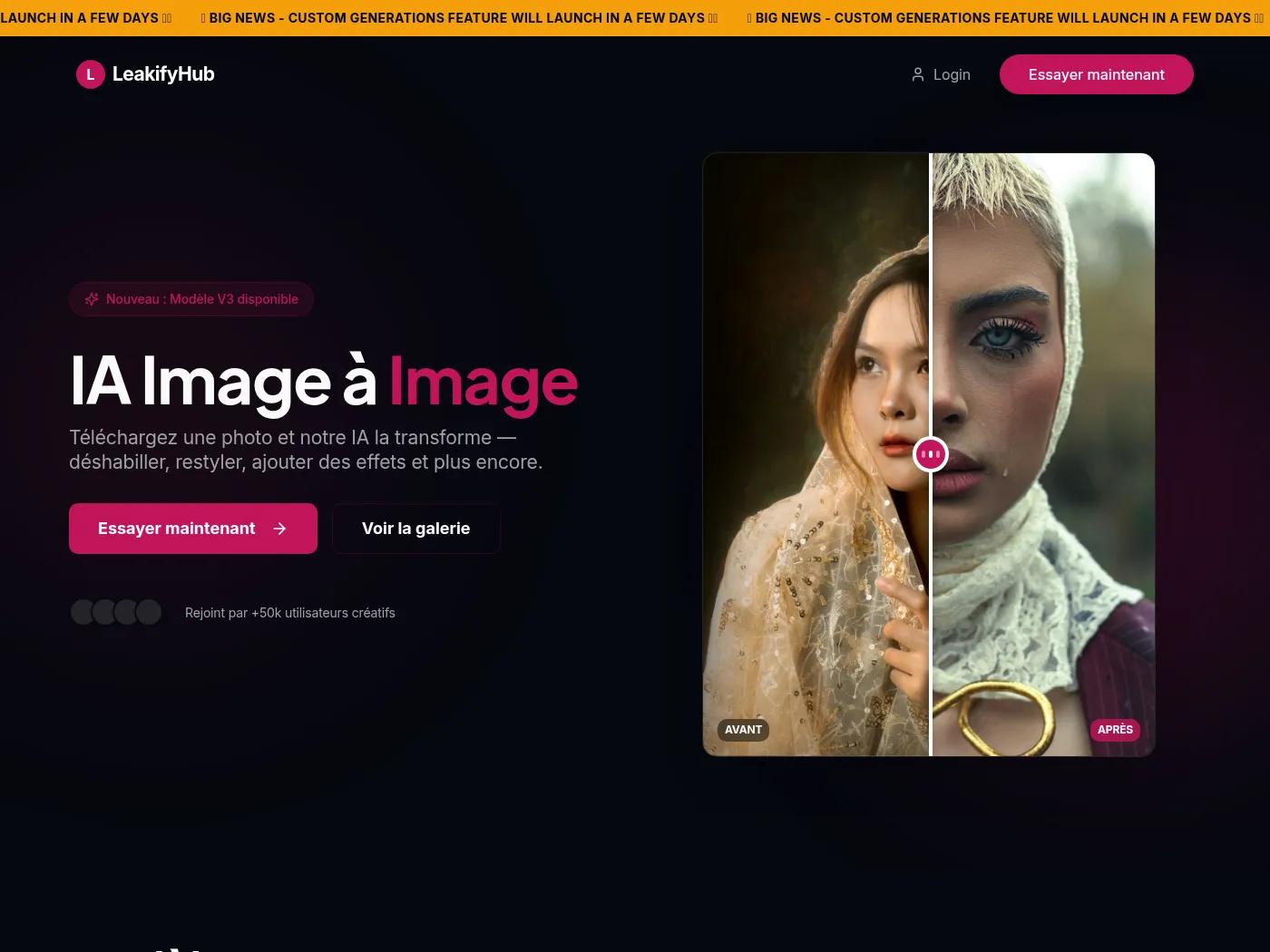 LeakifyHub Portal