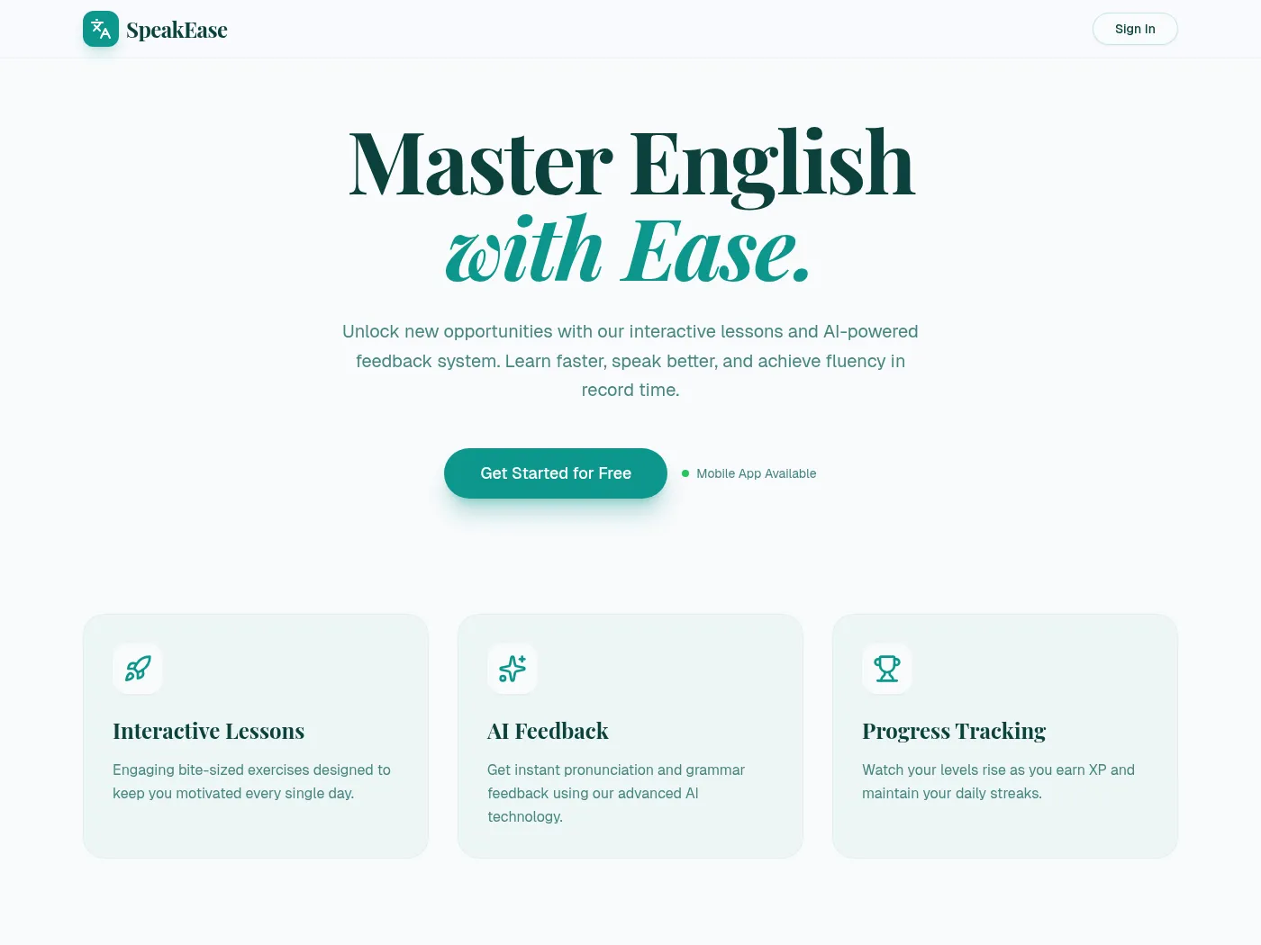Learn English App