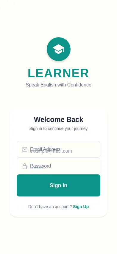 Learner English App