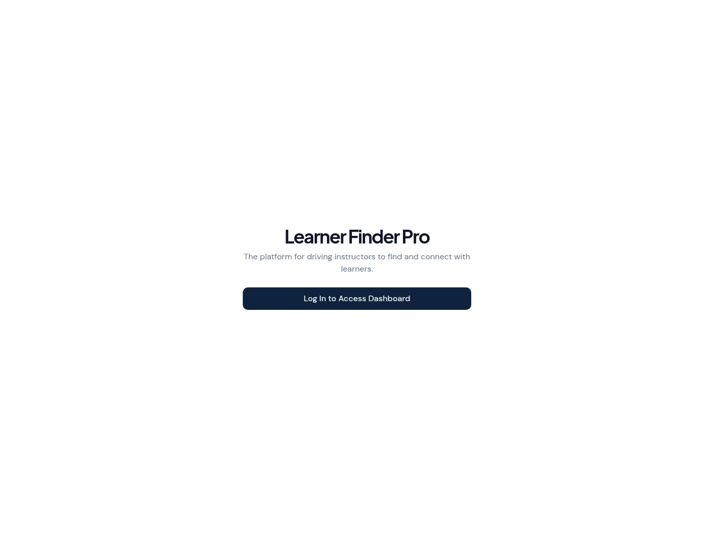 Learner Finder Pro