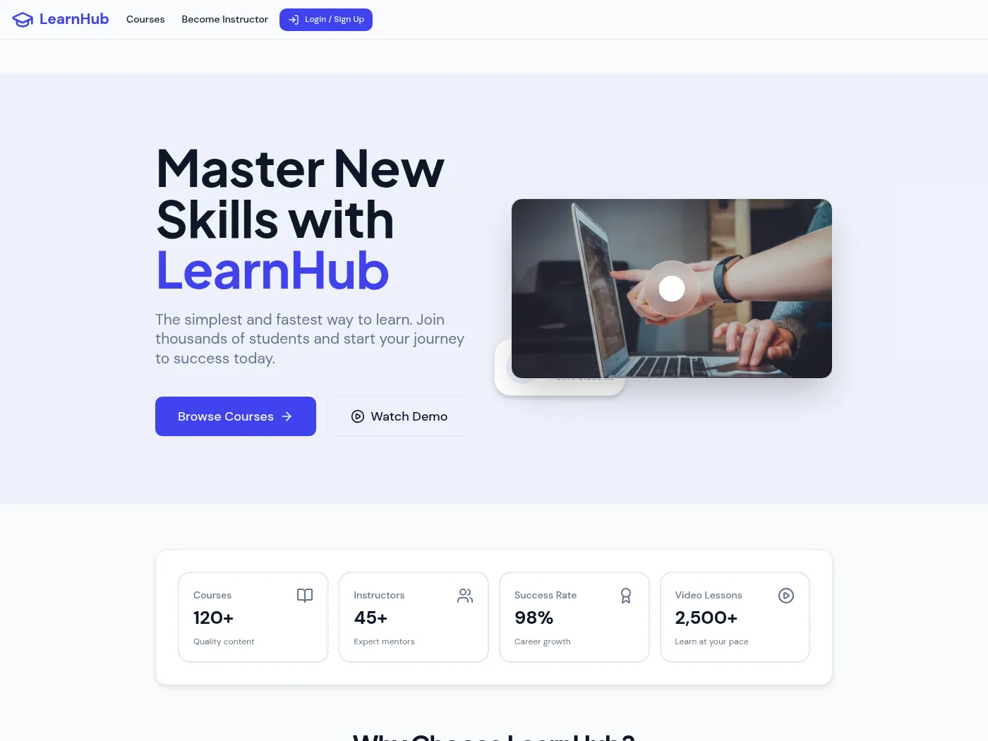 LearnHub MVP