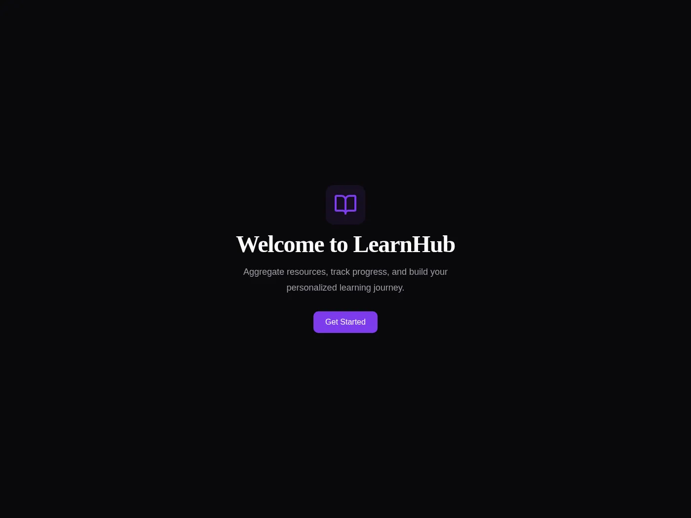 LearnHub Learning Platform