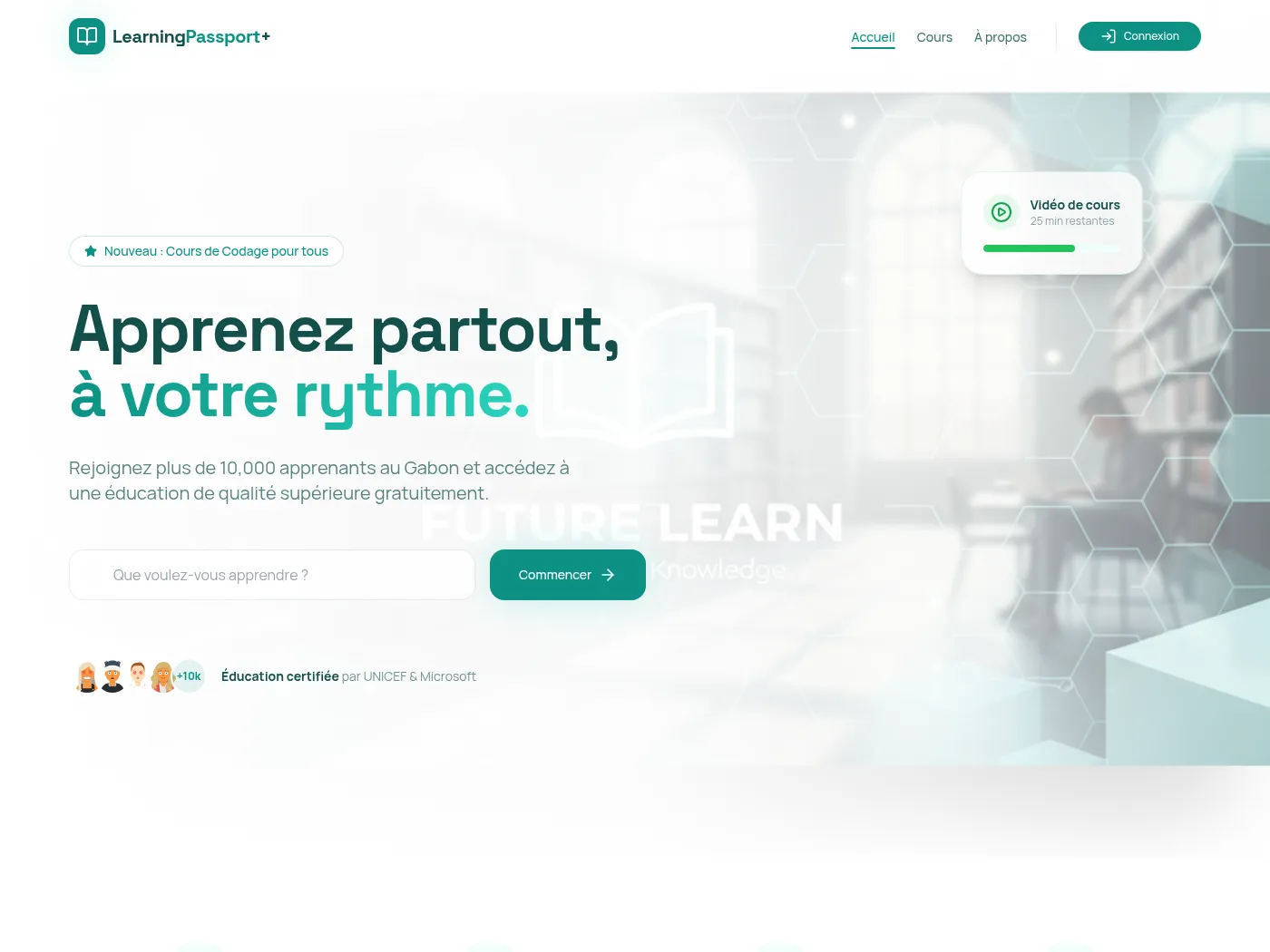 Learning Passport Plus