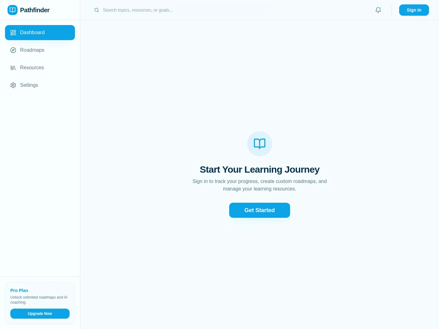 Learning Pathway Tracker