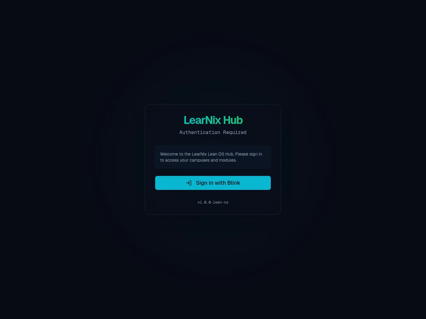 LearNix Lean OS
