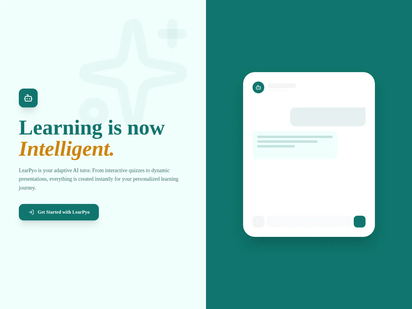 LearPyo AI Tutor Chat