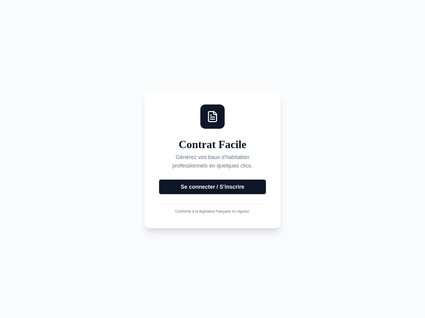 Lease Contract Generator