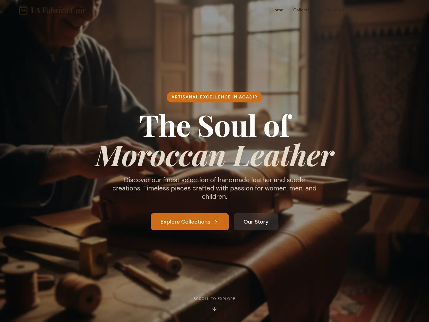 LA Fabrica Cuir Web