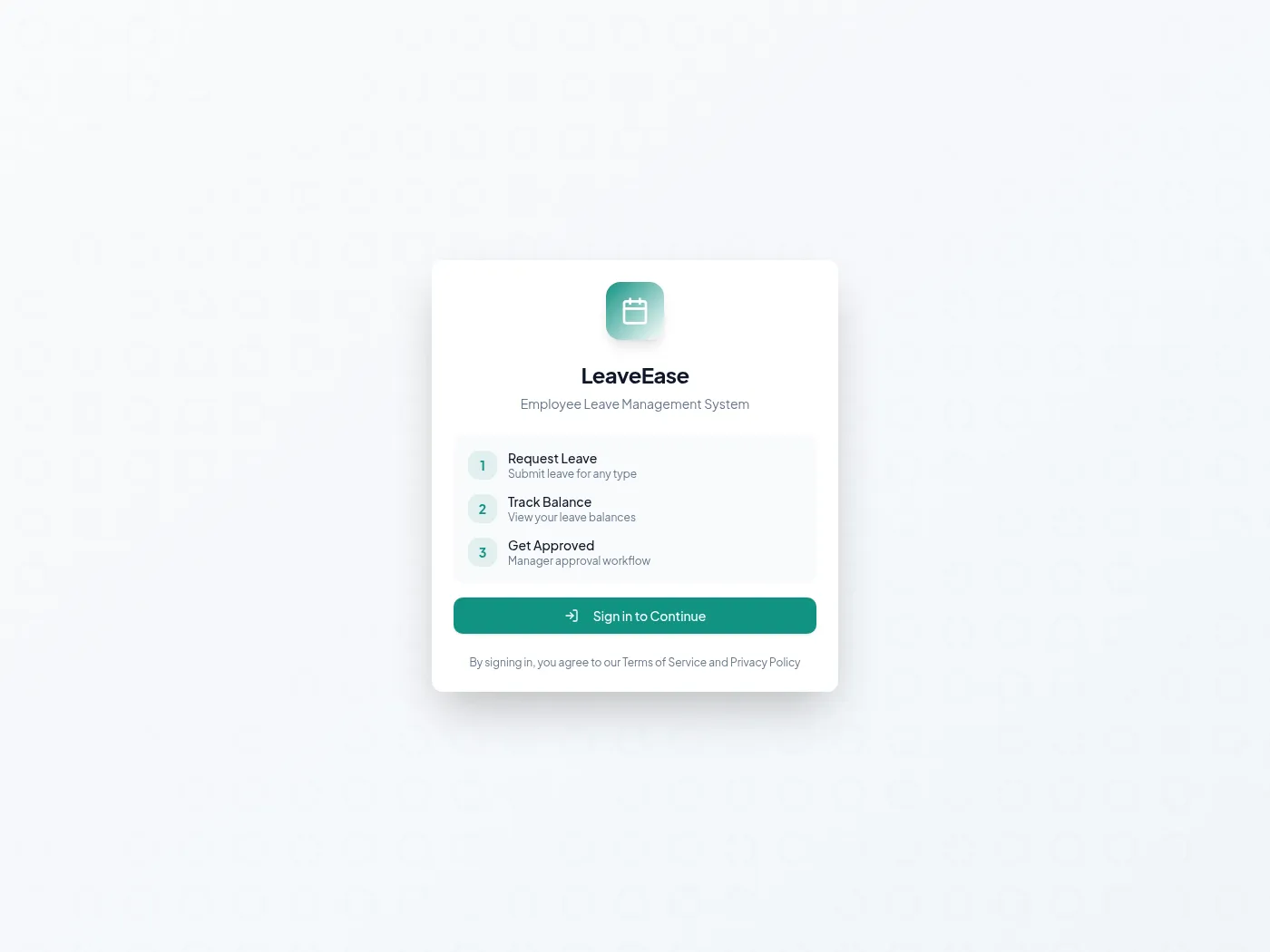 LeaveEase Manager