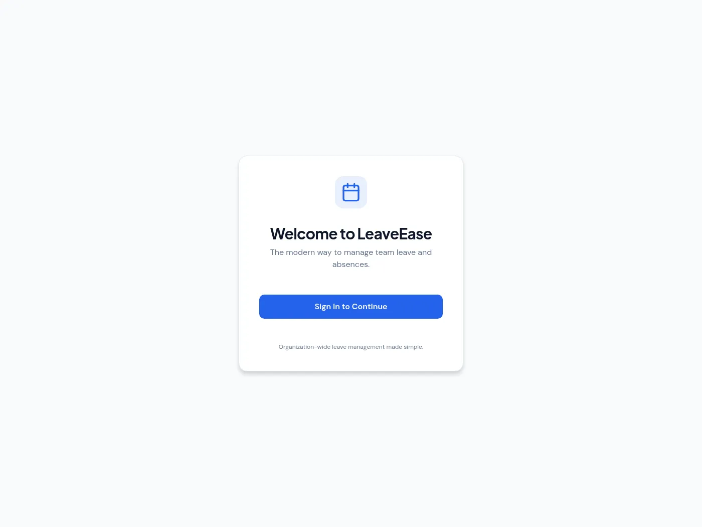 LeaveEase