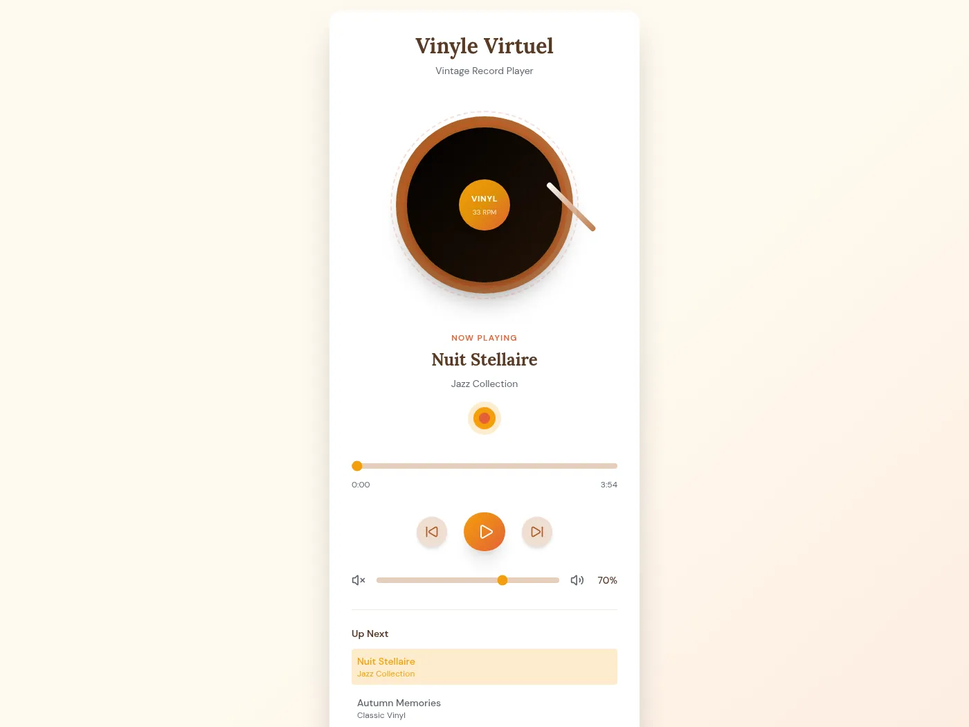 Vinyle Virtuel