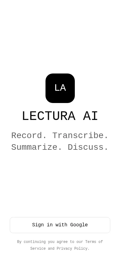 LECTURA AI Mobile Notes