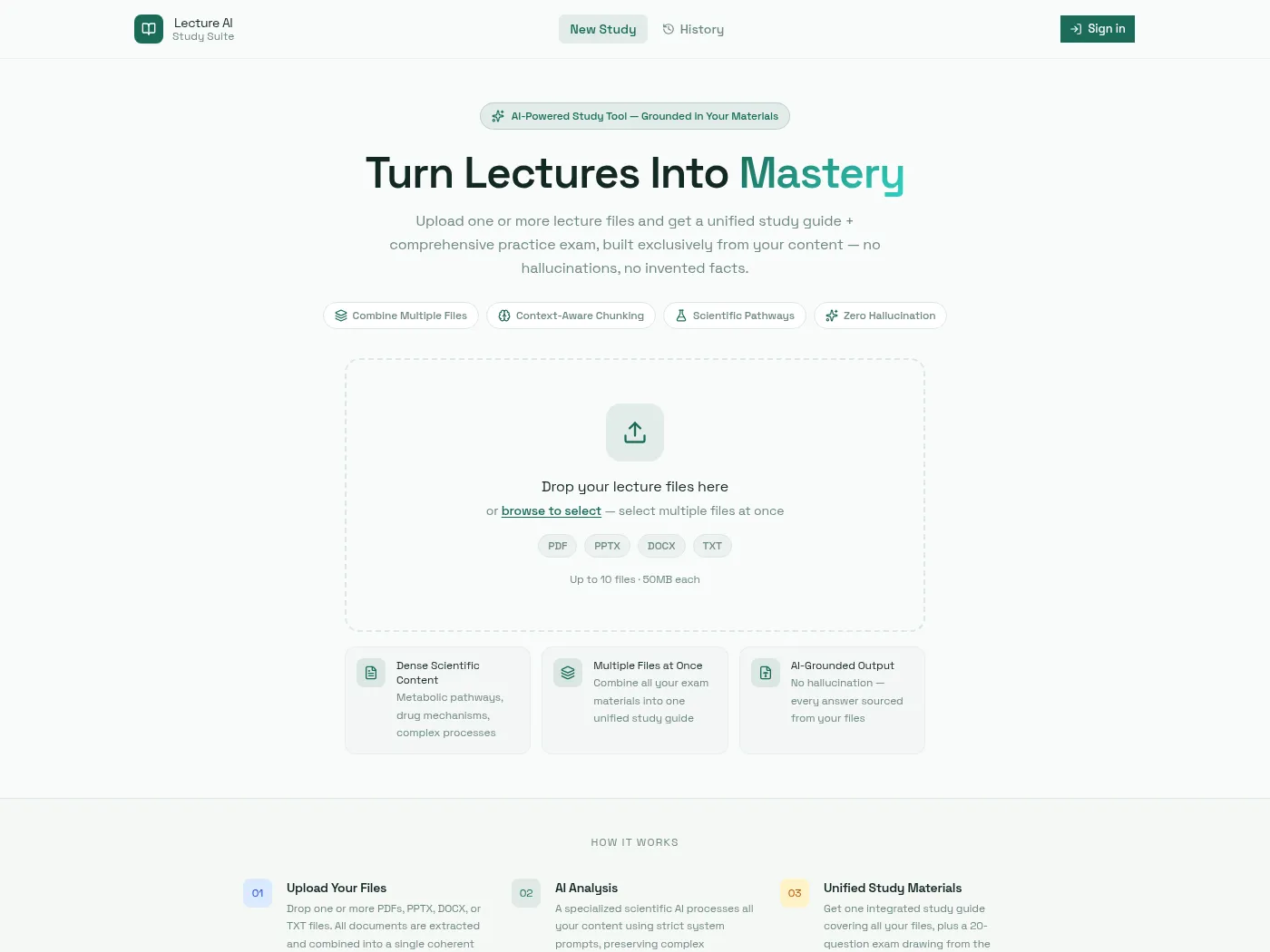 Lecture AI Study Suite