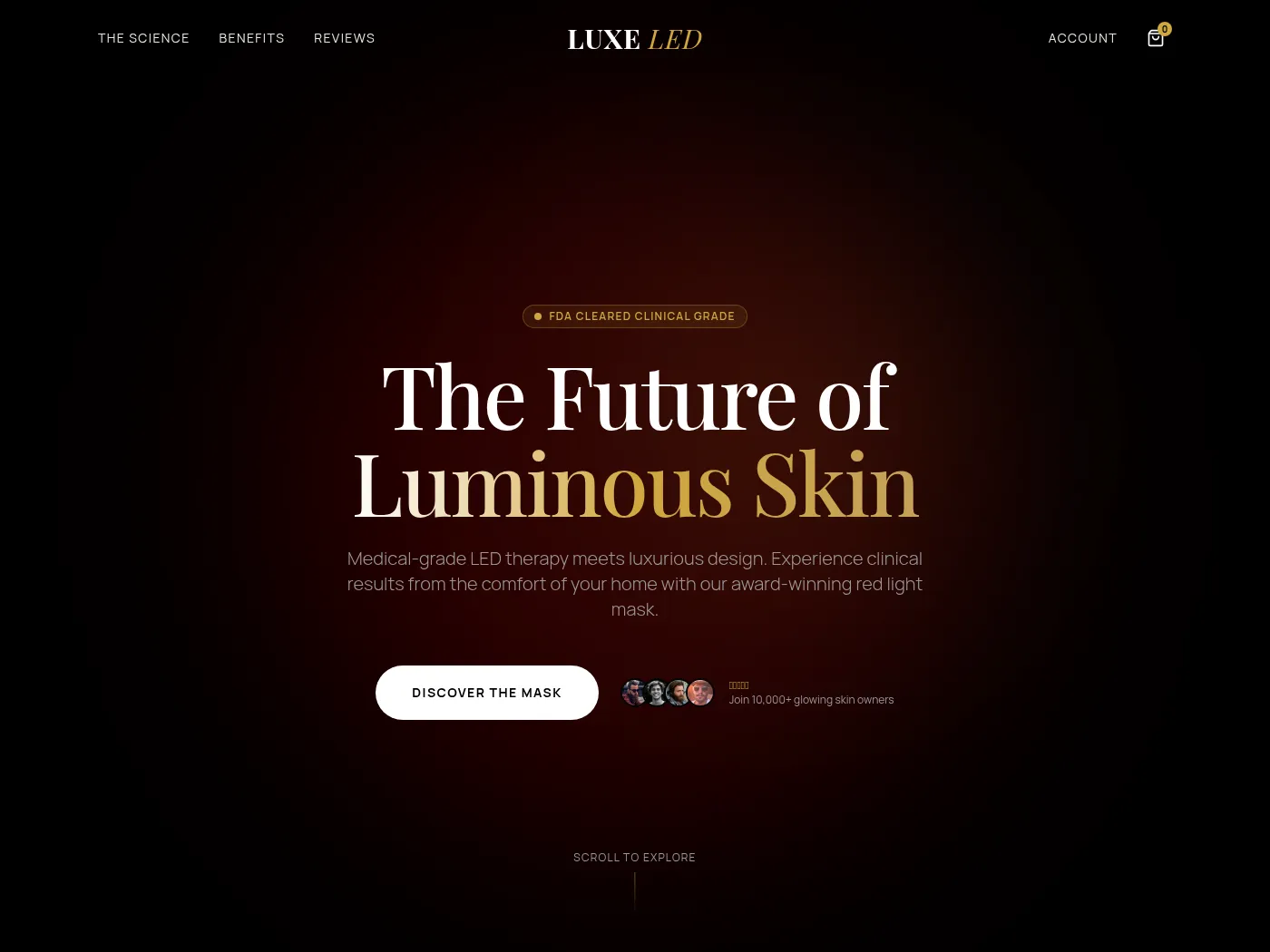 LuxeLED Glow Store