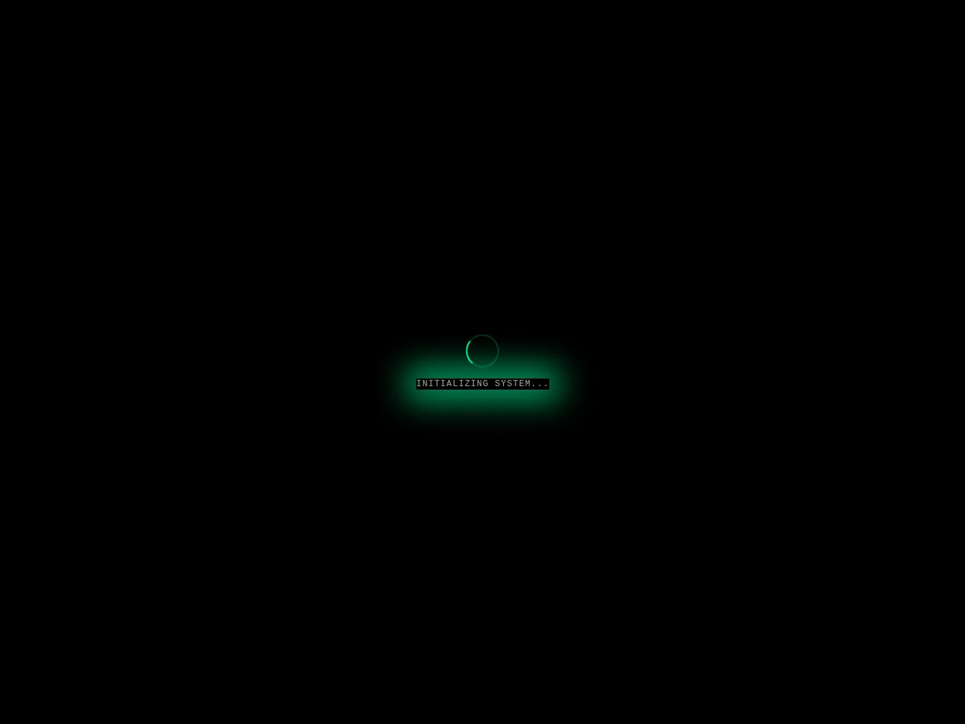 Minimal LED Status Site