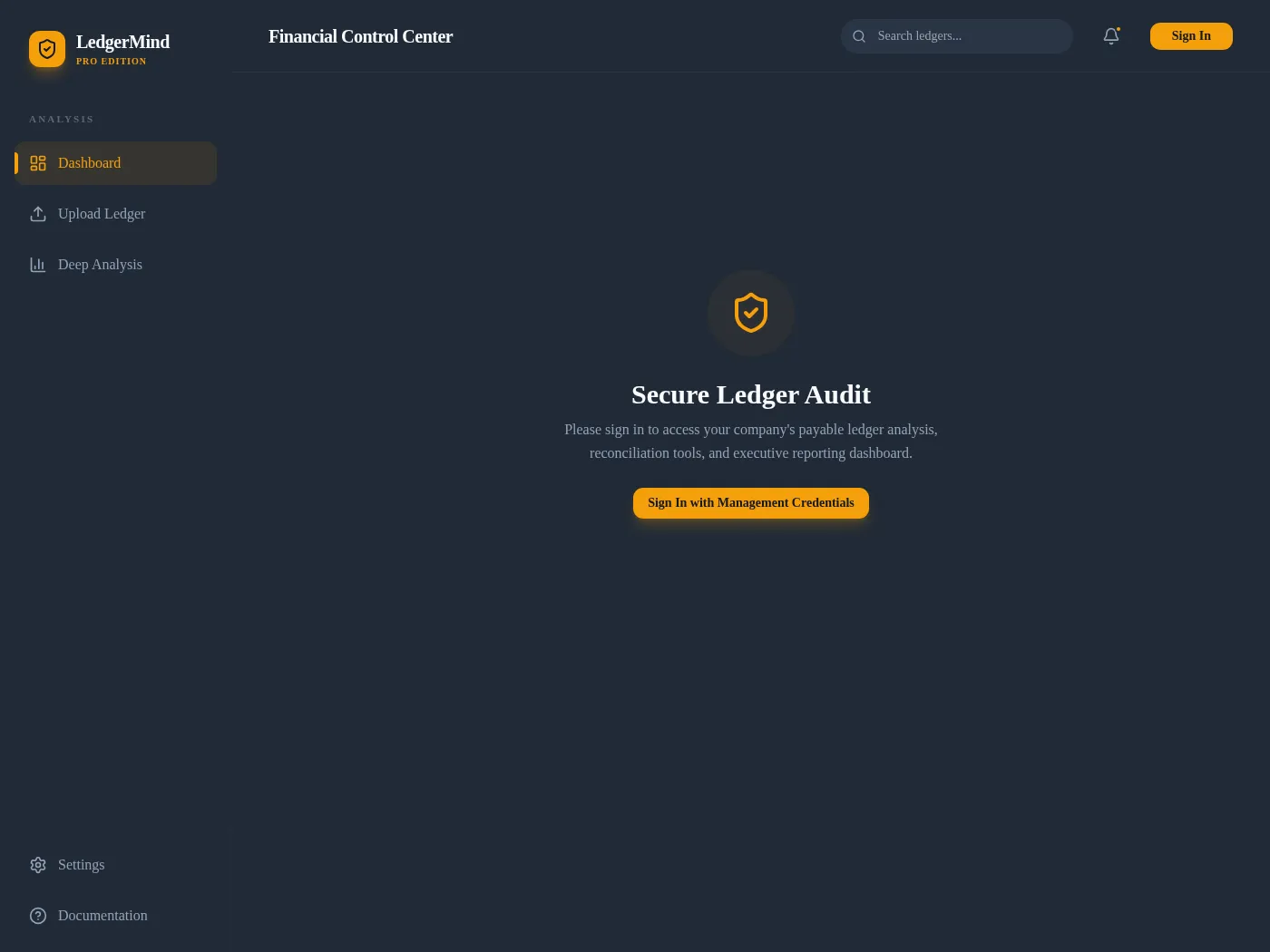 Payable Ledger Analyzer