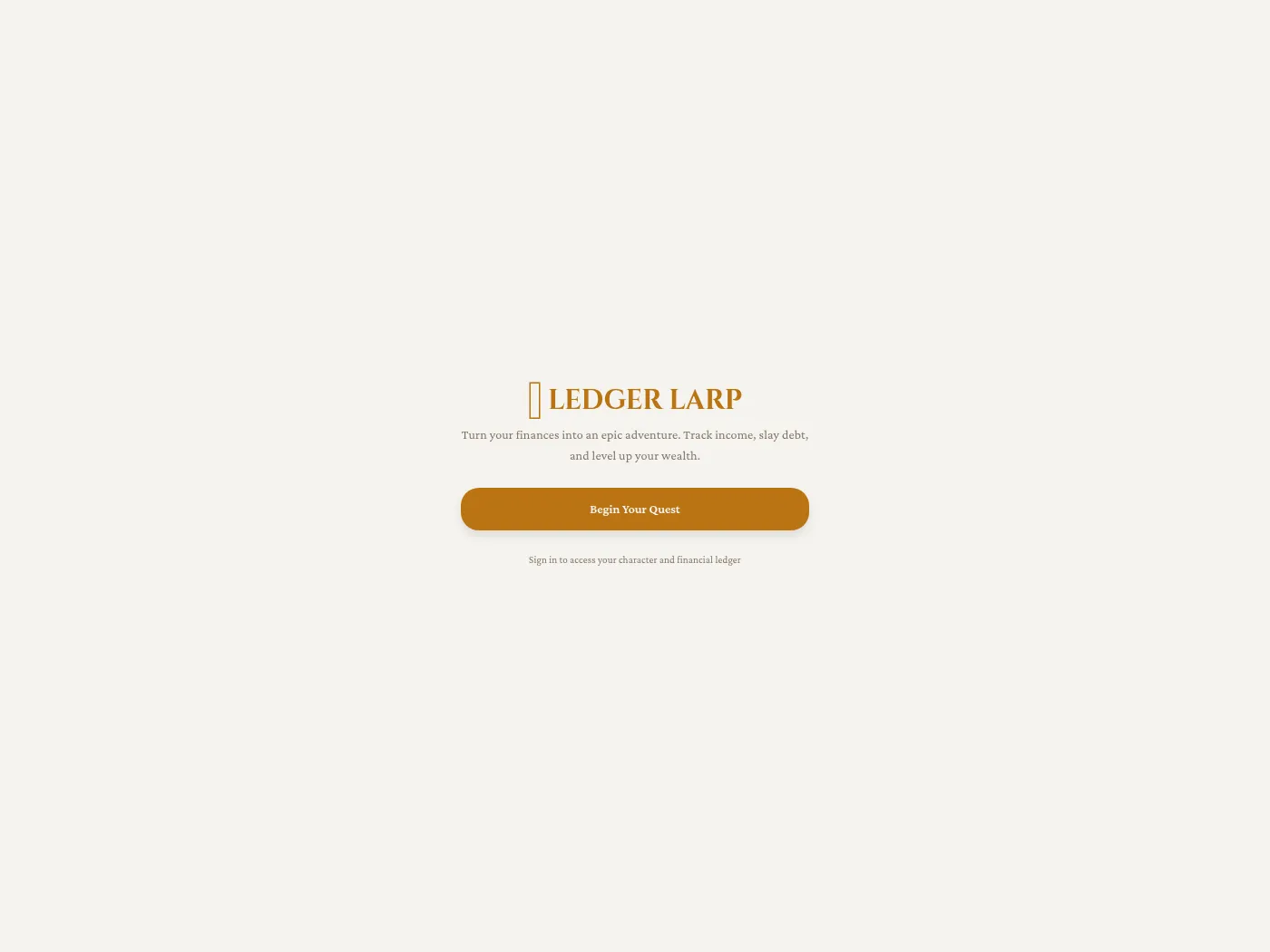 Ledger LARP