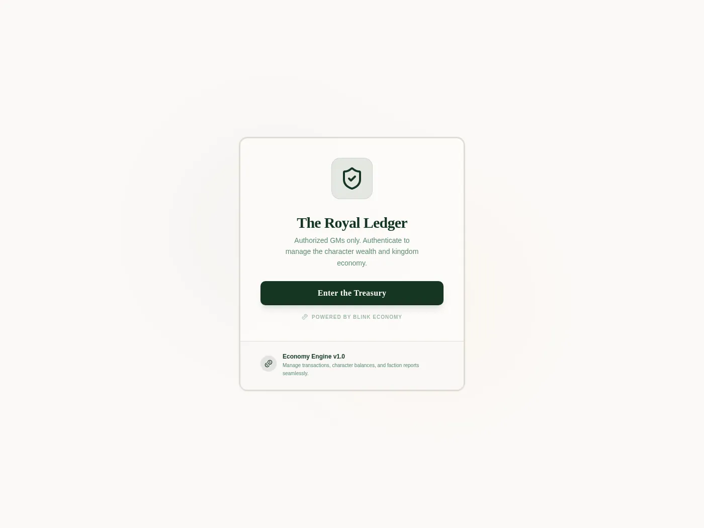 Ledger LARP Tool