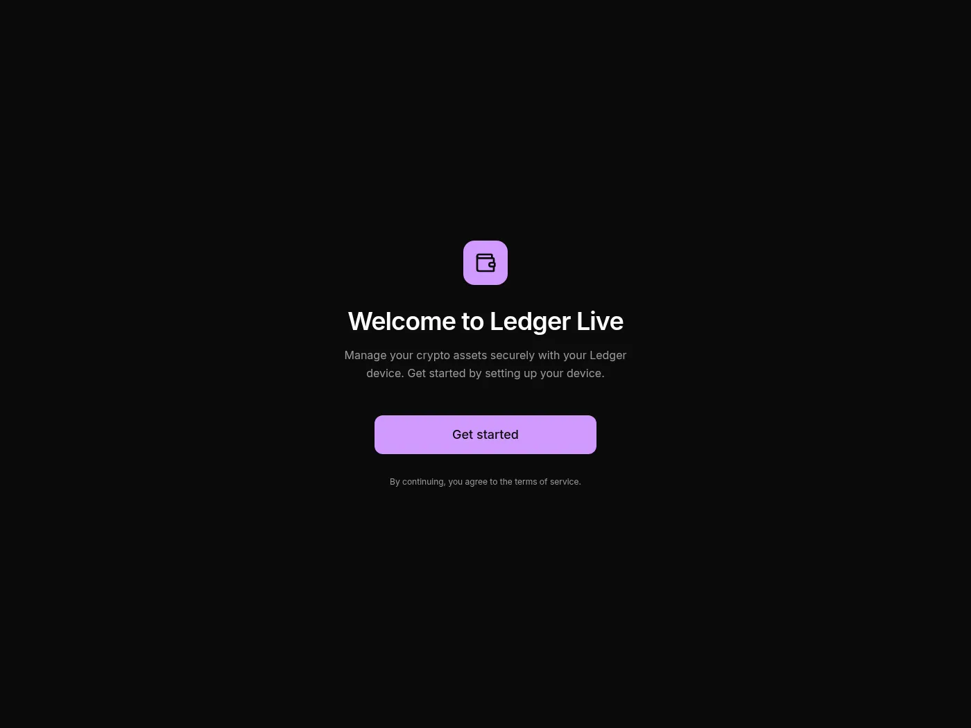 Ledger Live Simulator