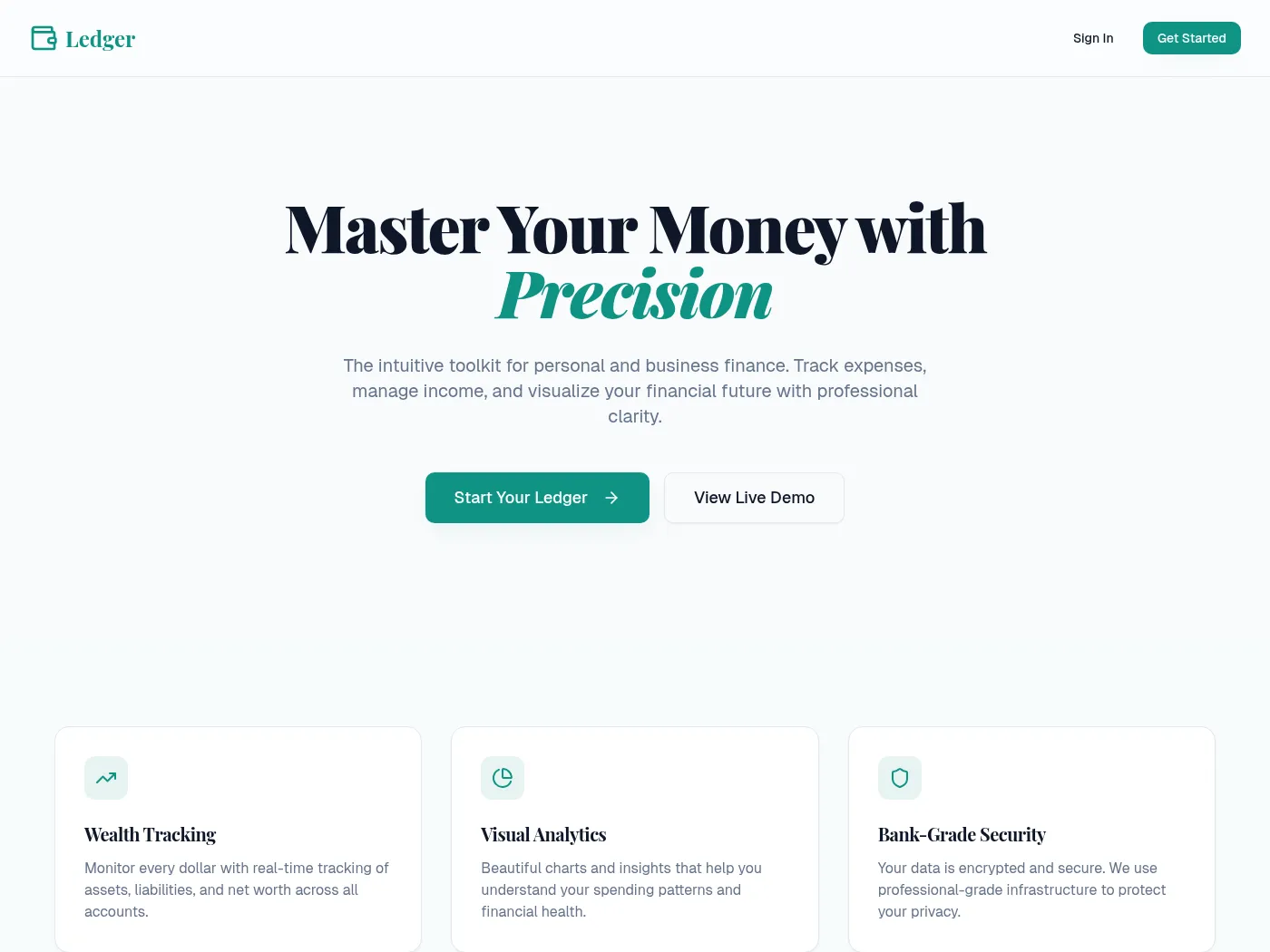 Ledger Toolkit