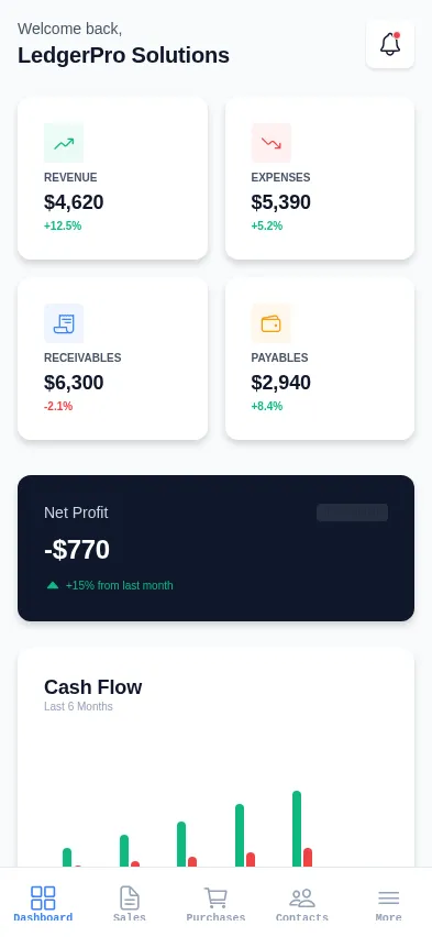 LedgerPro Manager