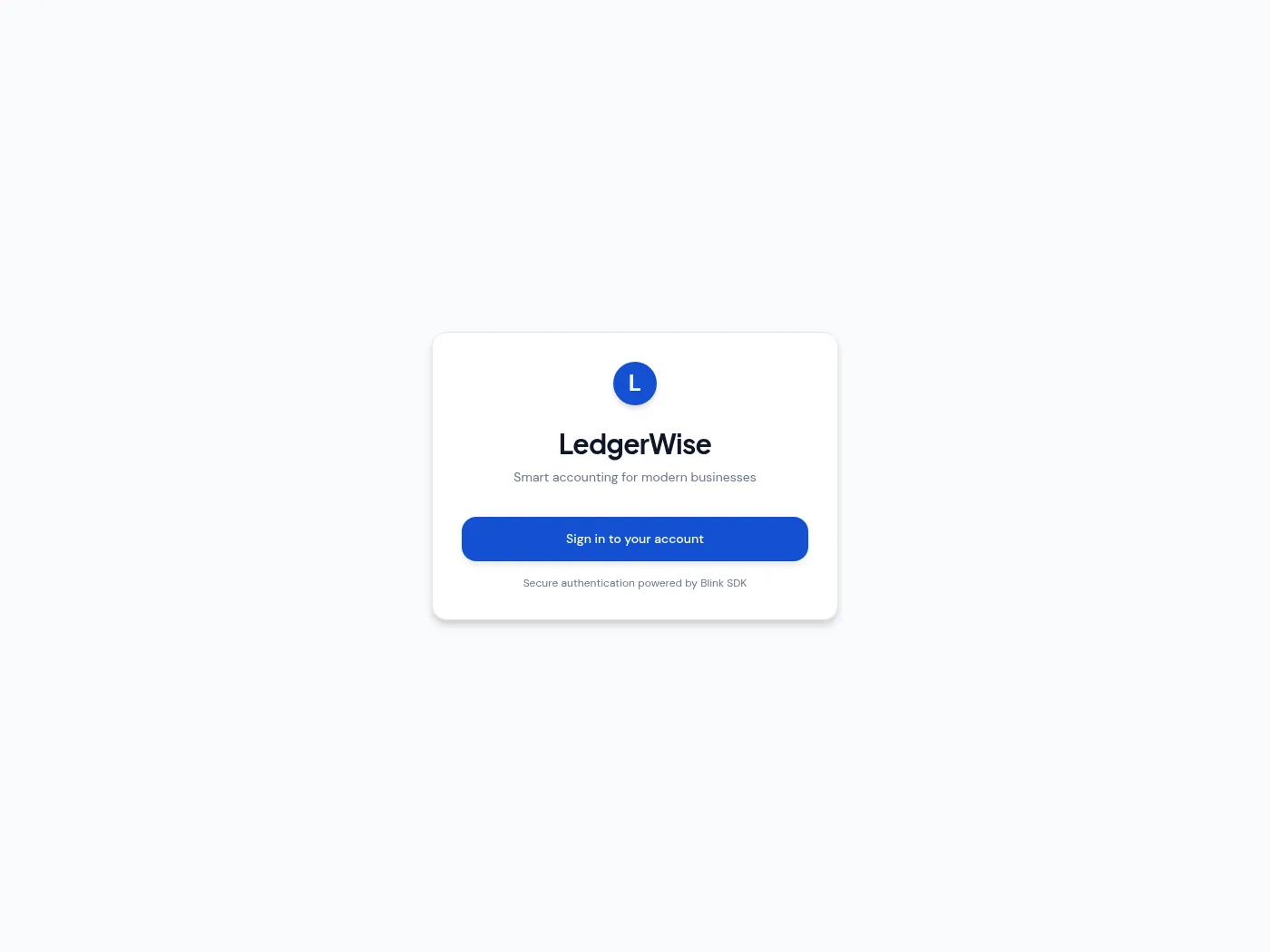 LedgerWise Accounting Suite