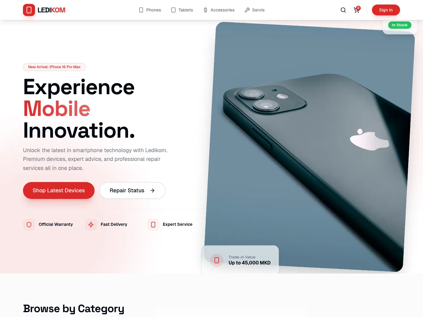 Ledikom Web Platform